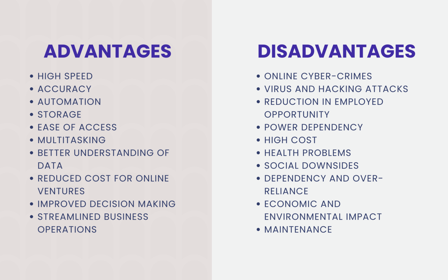 Top 10 Advantages and Disadvantages of Computer