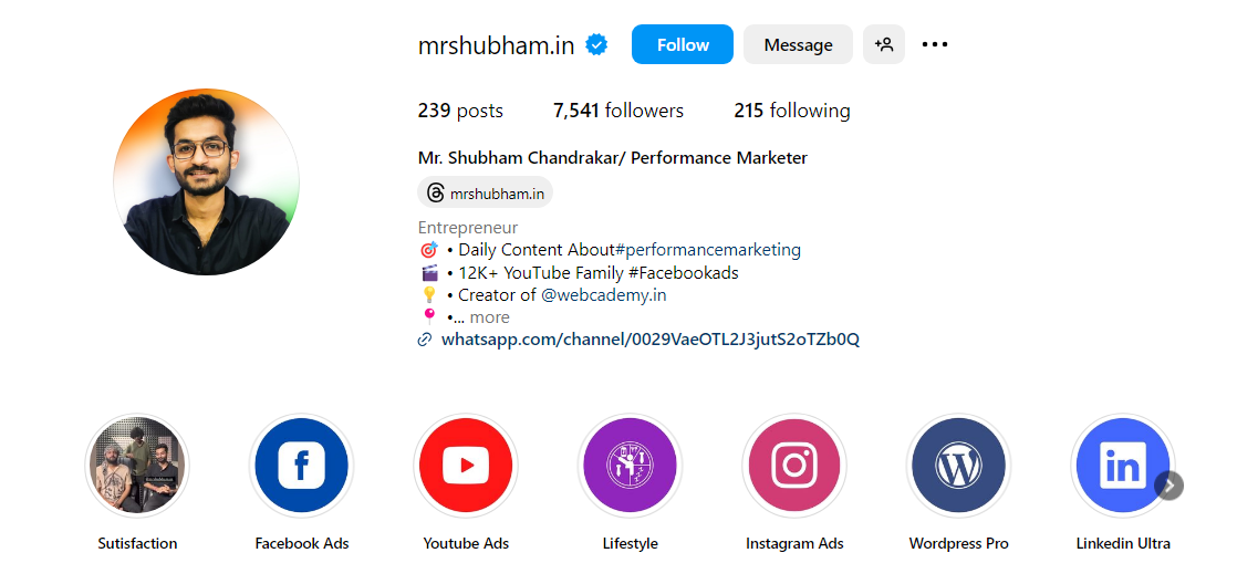 100+ trendy Digital marketing bio for Instagram in 2024