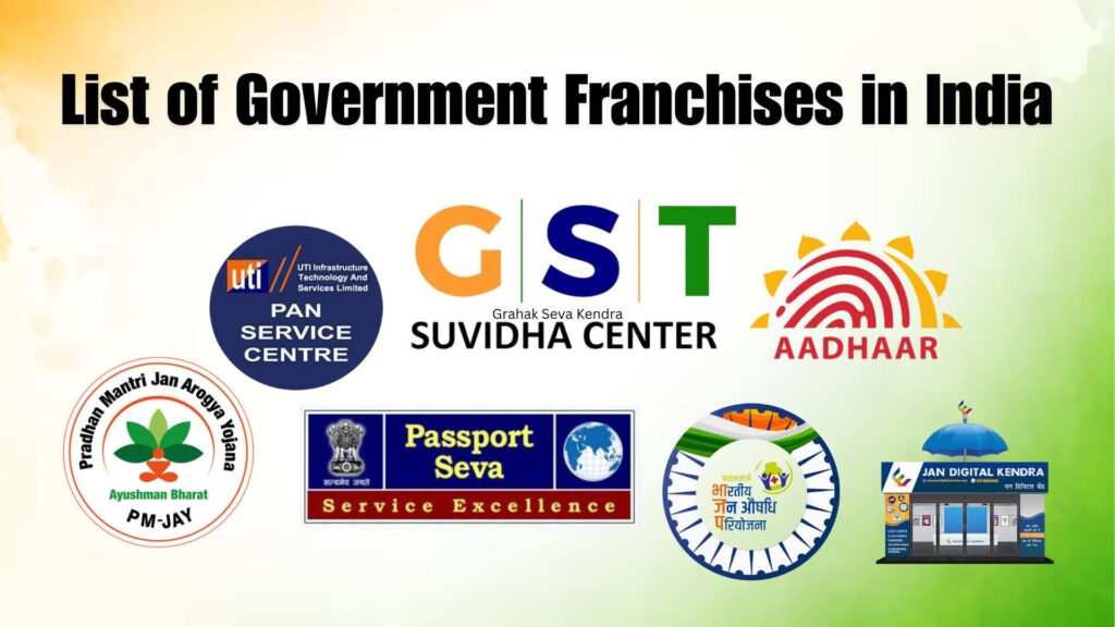 List of Government Franchises in India (2025 Edition)